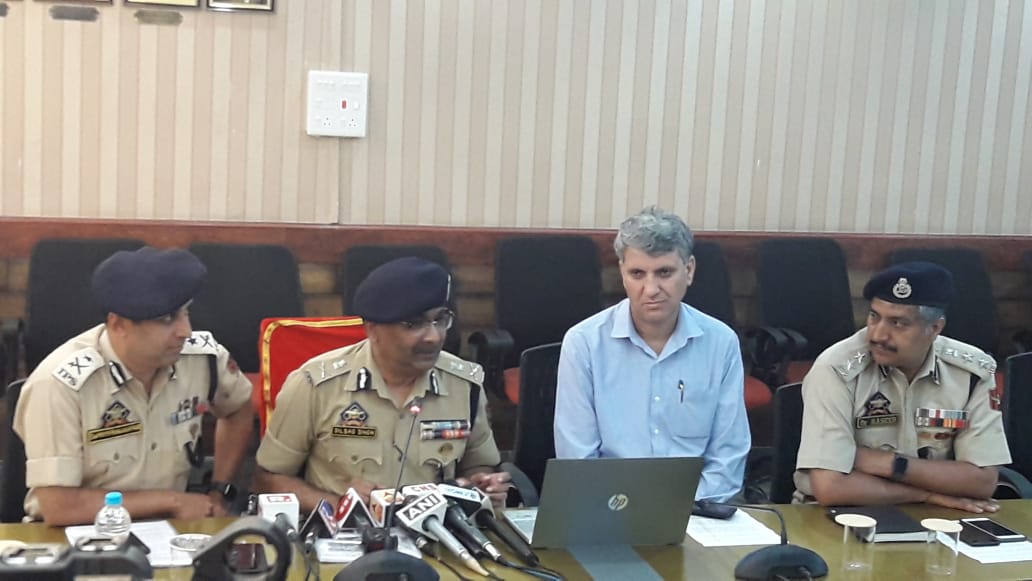 DGP launches Kashmir Police website – Curtain Raiser News